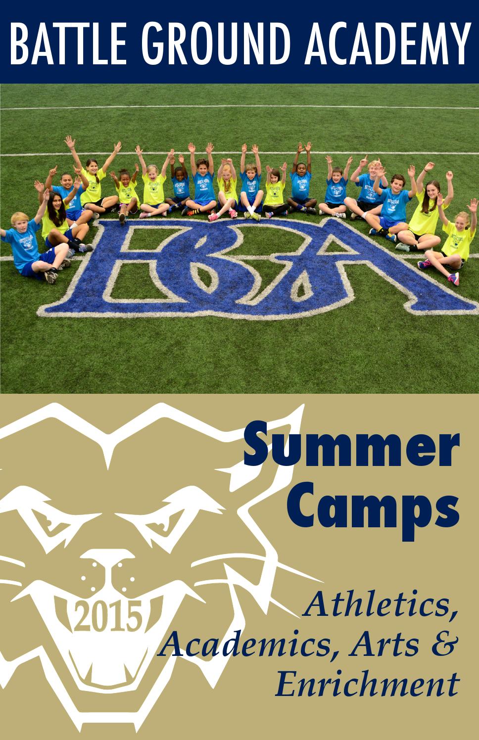 2015 BGA Summer Camp Brochure By Nancy Cunningham Issuu