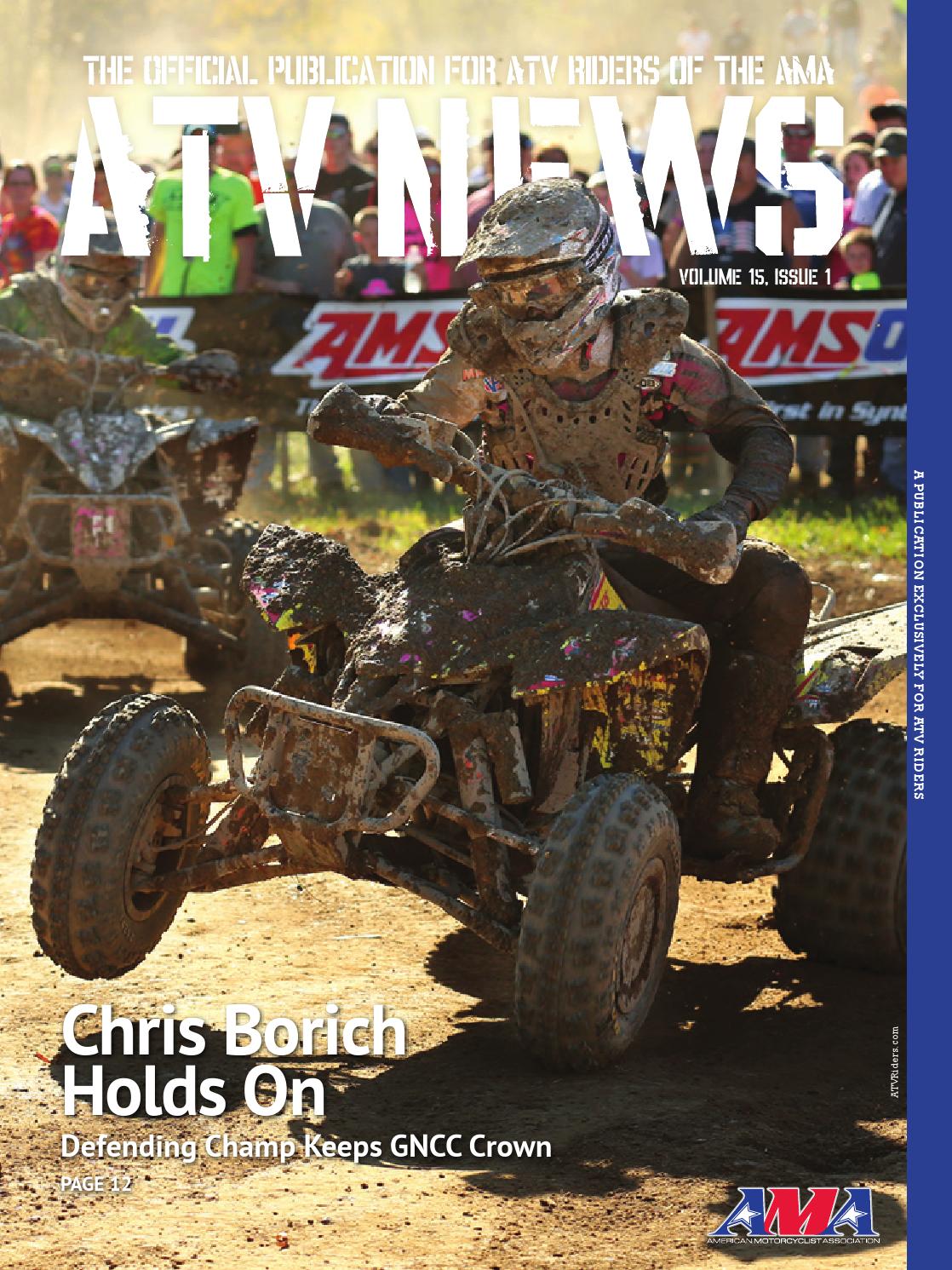 ATV News January/February 2015 by American Motorcyclist Association - Issuu