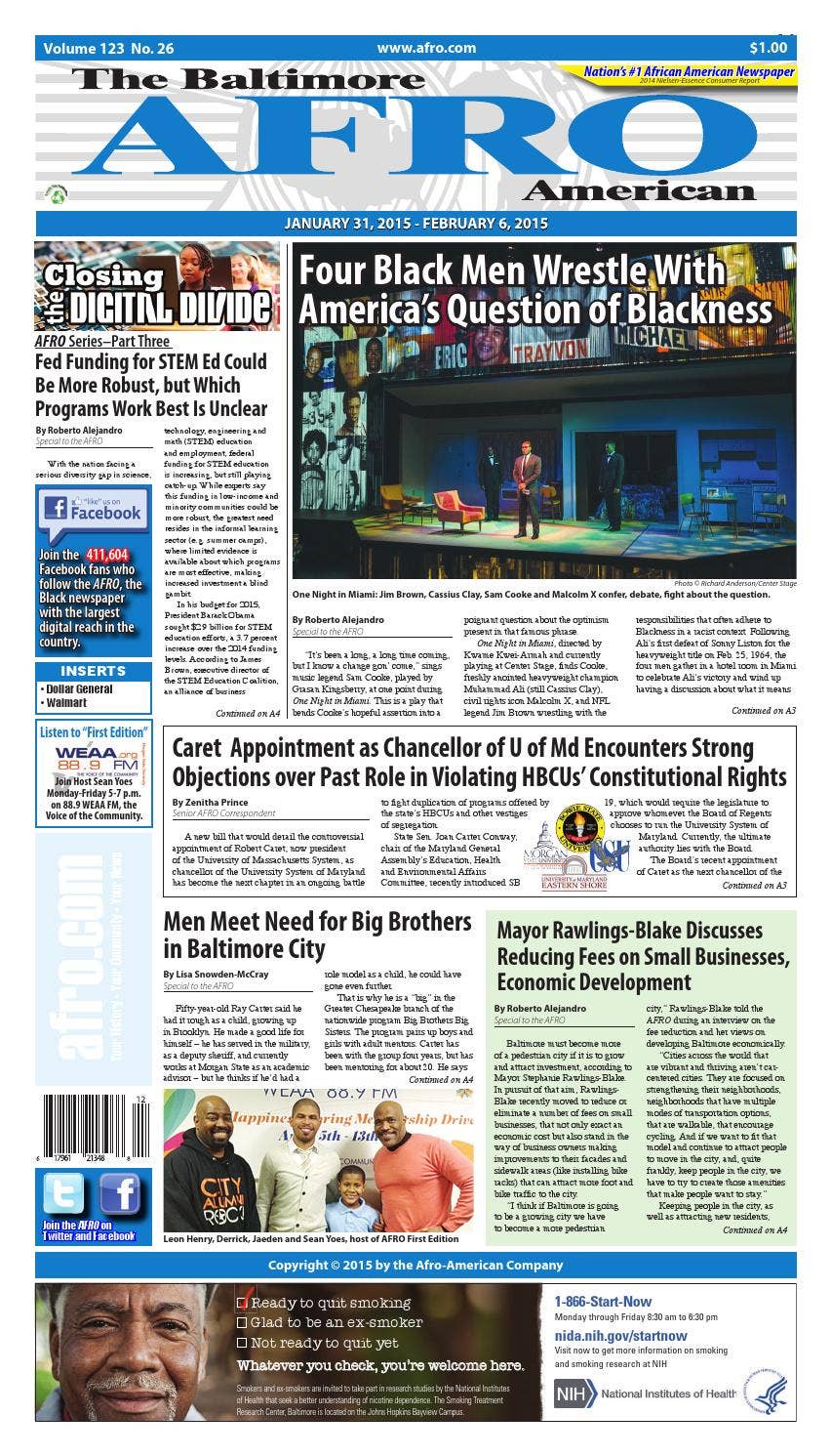Baltimore Afro American Newspaper January 31 2015 by AFRO News - Issuu