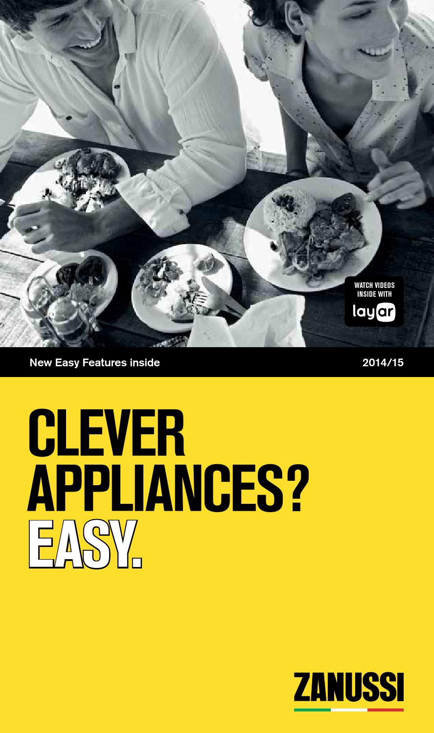 Zanussi brochure 2014 2015 by Kernohan Distribution - Issuu