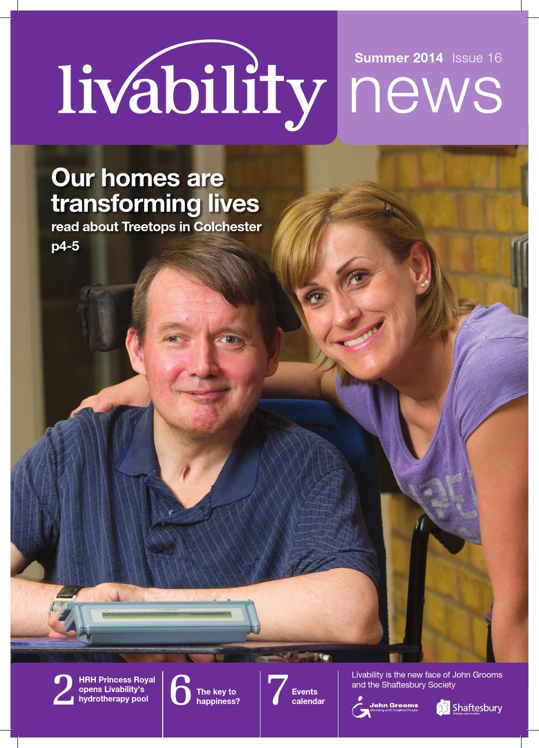 Livability News (Summer 2014) by Livability UK - Issuu