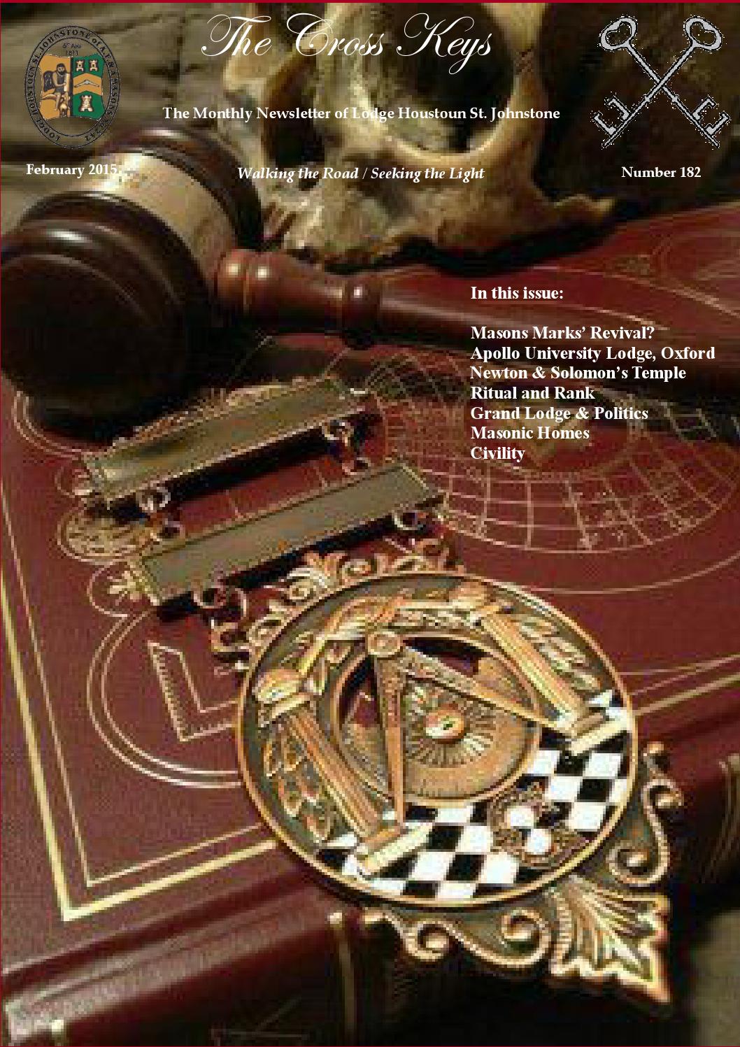 Cross Keys Masonic Magazine February 2015 by Neil Grant Macleod - Issuu