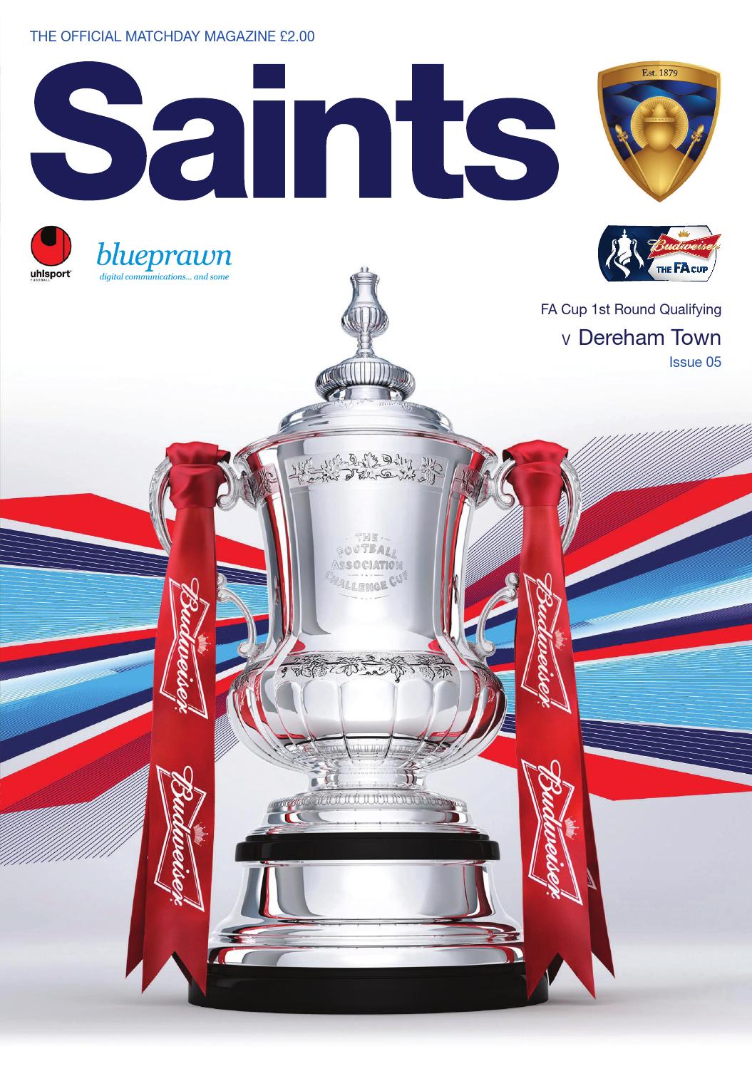 Issue 03: Dereham Town by St Neots Town Football Club - Issuu