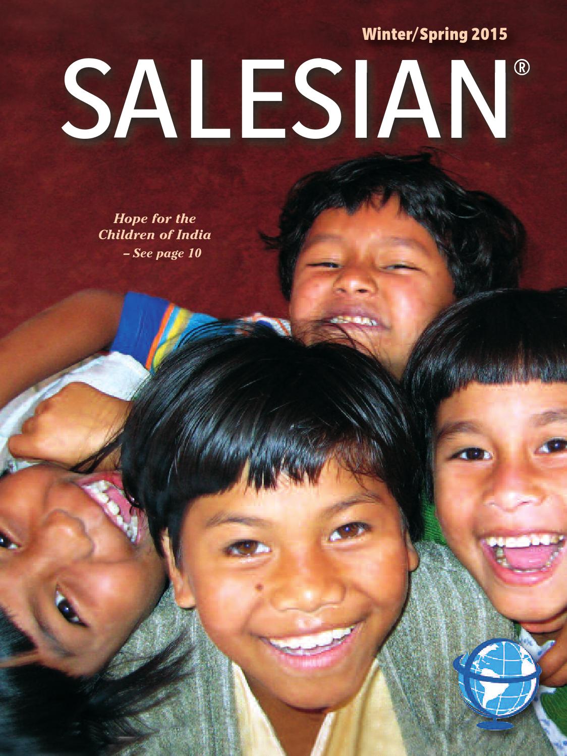 Salesian Magazine - Winter/Spring 2015 Issue by Salesian Missions - Issuu