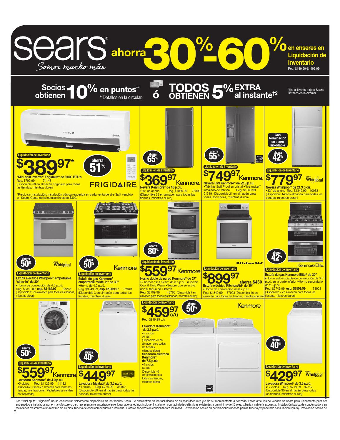 Shopper - Sears Liquidación by El Vocero de Puerto Rico - Issuu