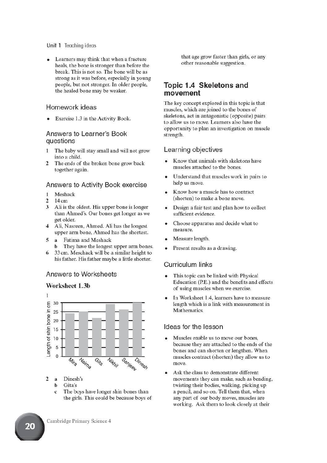 Preview Cambridge Primary Science Teacher's Resource Book Stage 4 by ...