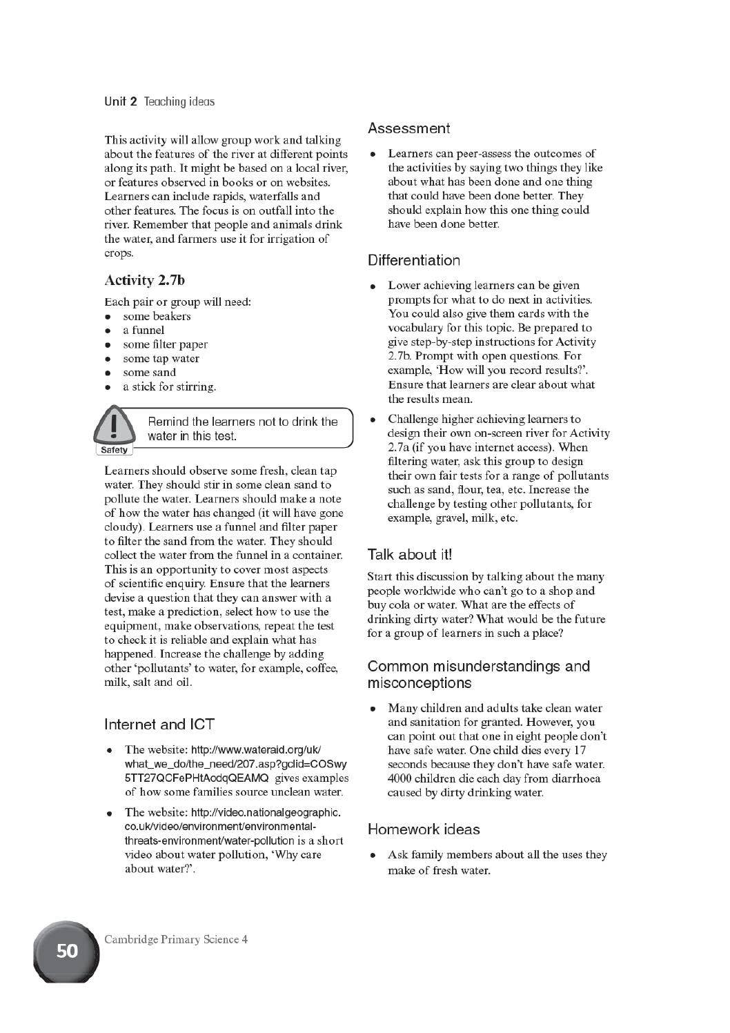 Preview Cambridge Primary Science Teacher's Resource Book Stage 4 by ...