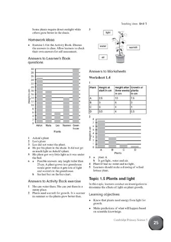 Preview Cambridge Primary Science Teacher's Resource Book Stage 5 by ...