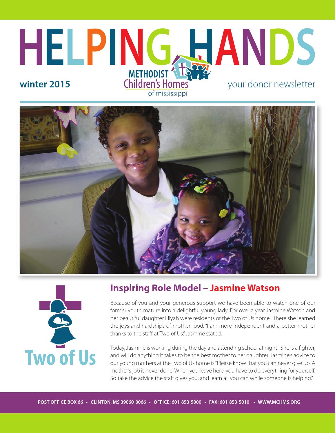 Methodist Children's Homes of MS Winter 2015 by Methodist Children's ...