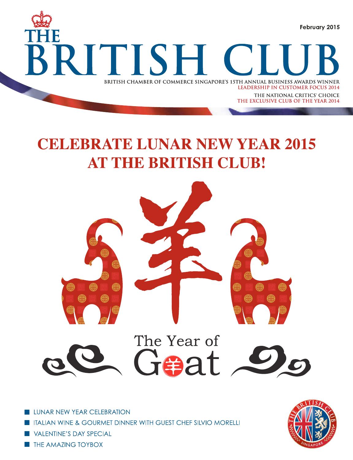 February 2015 by The British Club - Issuu