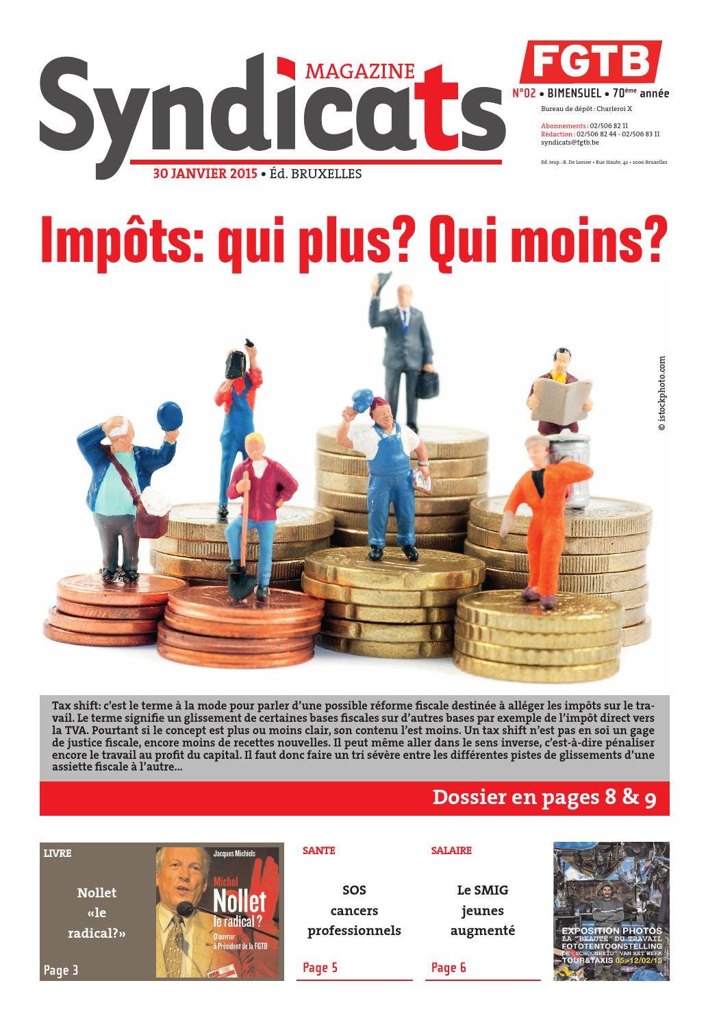FGTB - Syndicats n°2 de 2015 by FGTB - Issuu
