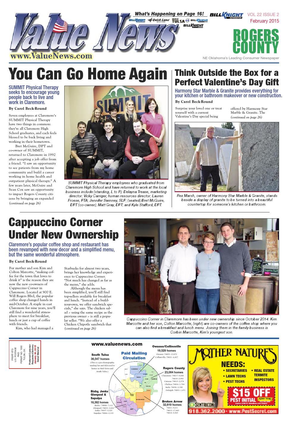 Value News February 2015 Rogers County by Values, Inc. - Issuu