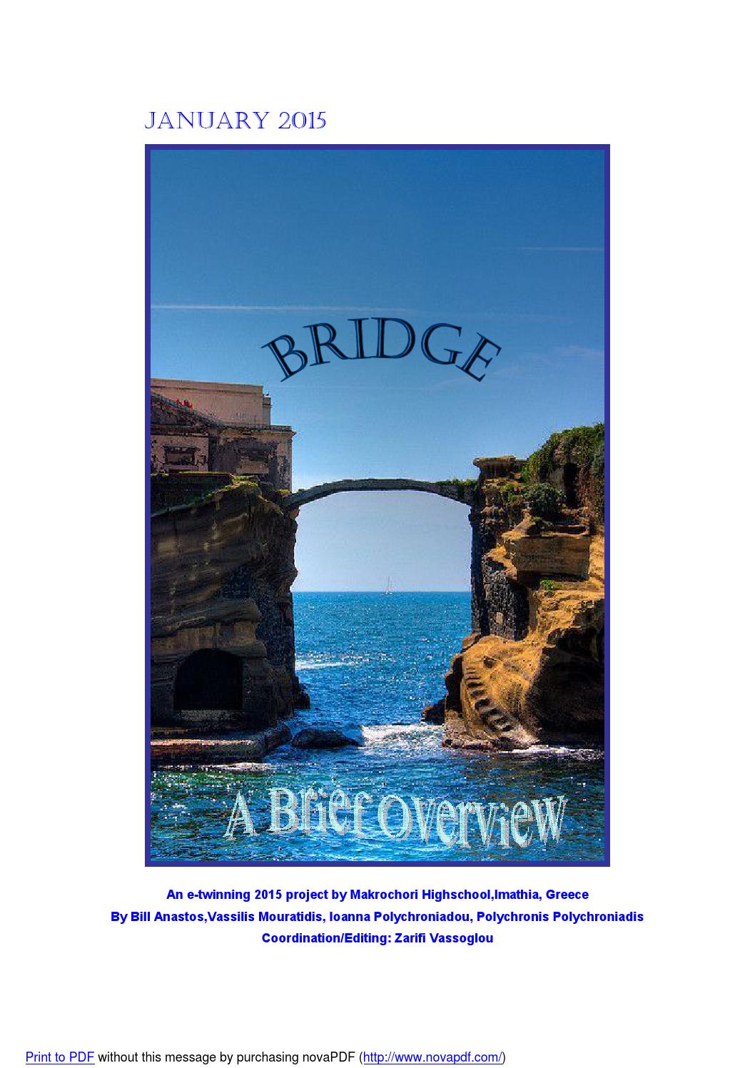 Bridge magazine jan15 by zarifi - Issuu