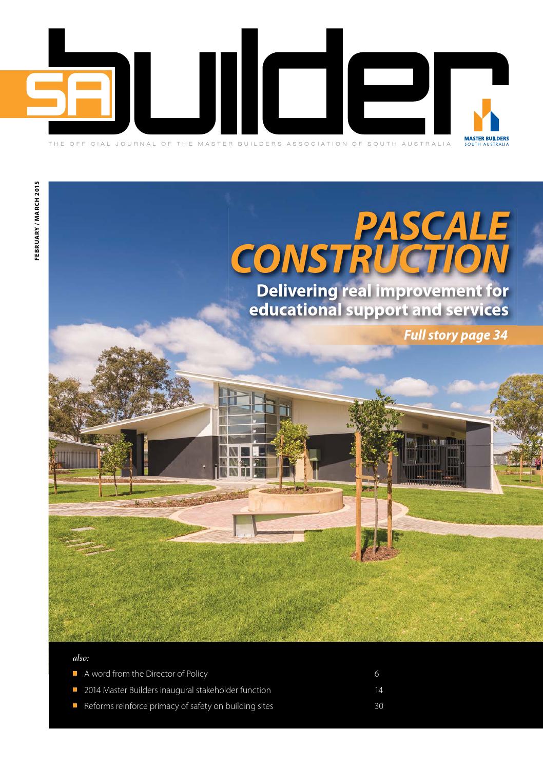 2015 Master Builders SA Builder Magazine Feb-Mar by arkmedia4217 - Issuu