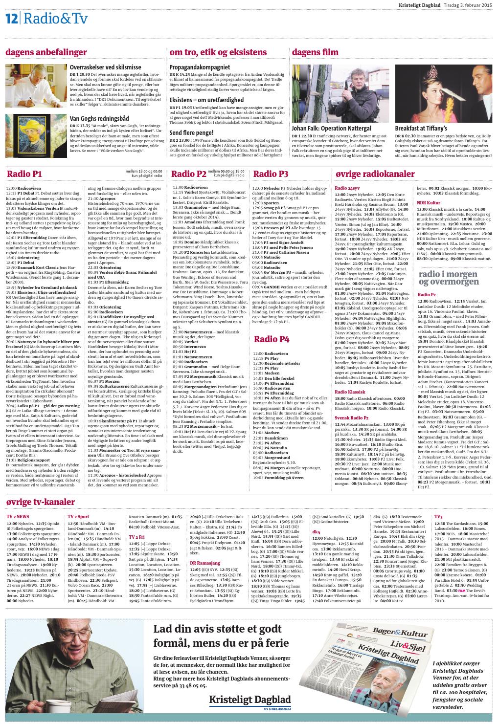 Kristeligt Dagblad den 3. februar 2015 by Kristeligt Dagblad - Issuu
