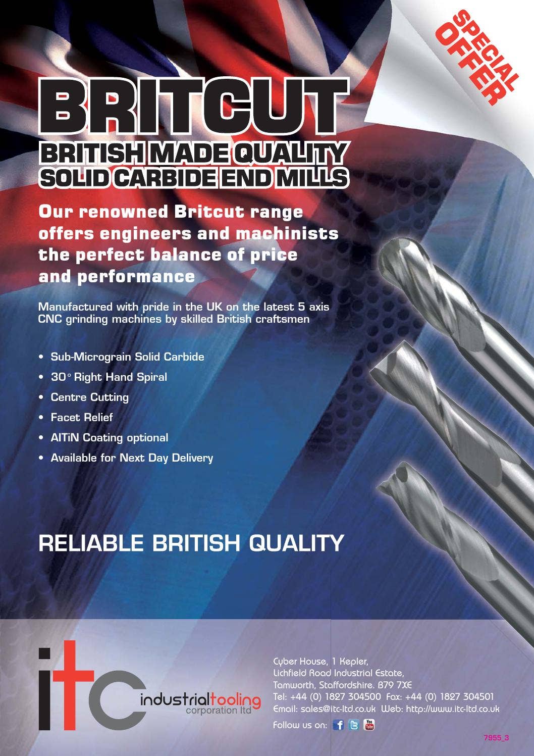 Britcut web 2015 by Industrial Tooling Corporation LTD ITC Ltd - Issuu