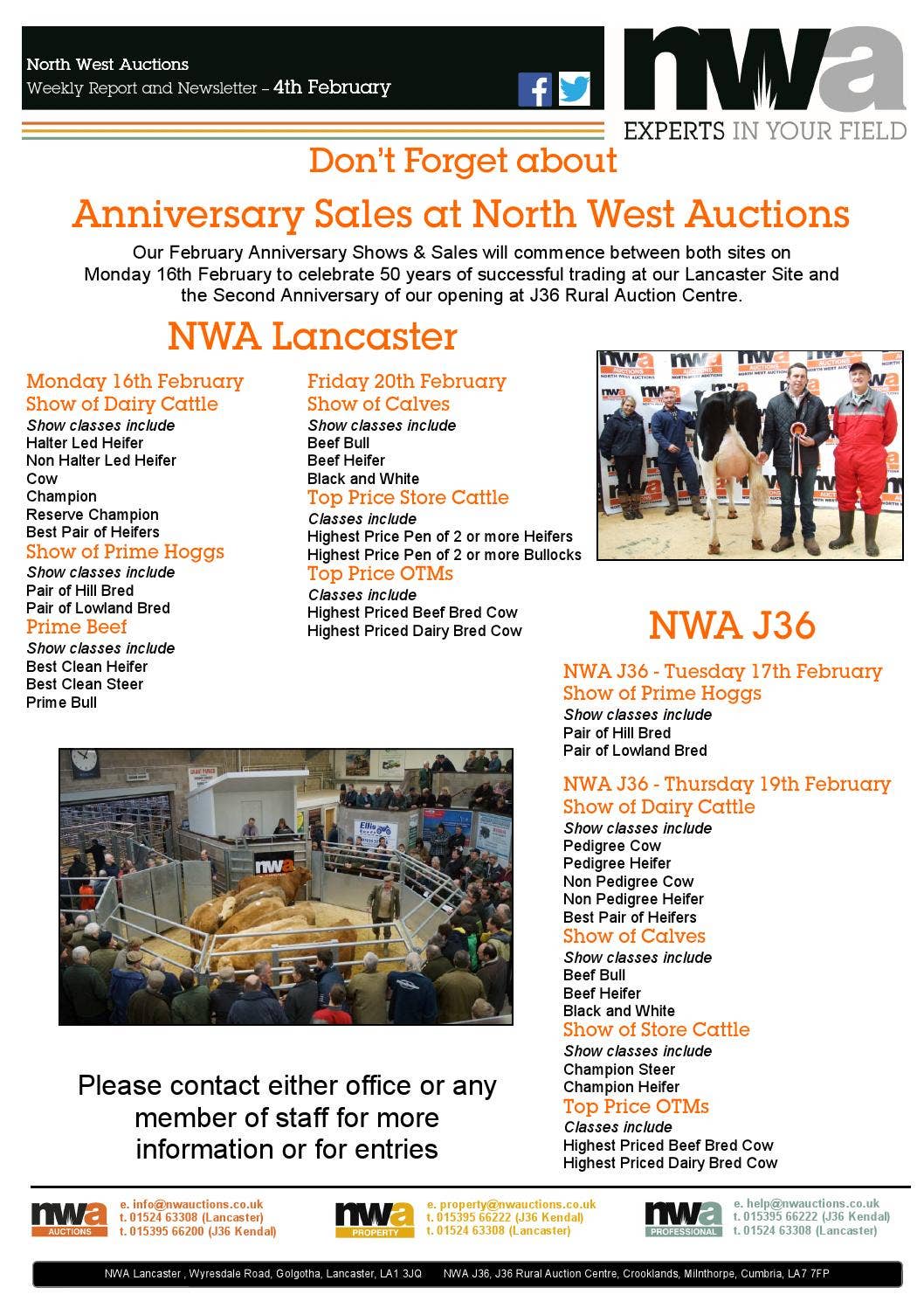 NWA Weekly Newsletter by North West Auctions - Issuu