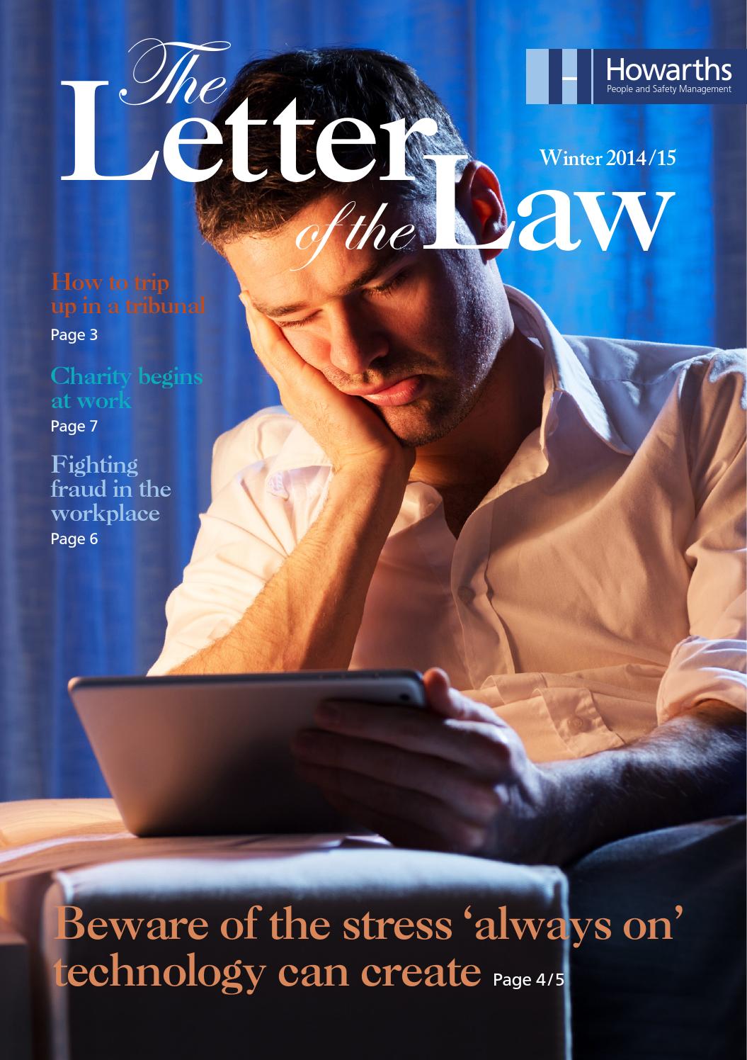 Howarths The Letter Of The Law By Fantastic Media Issuu howarths-the-letter-of-the-law-by-fantastic-media-issuu