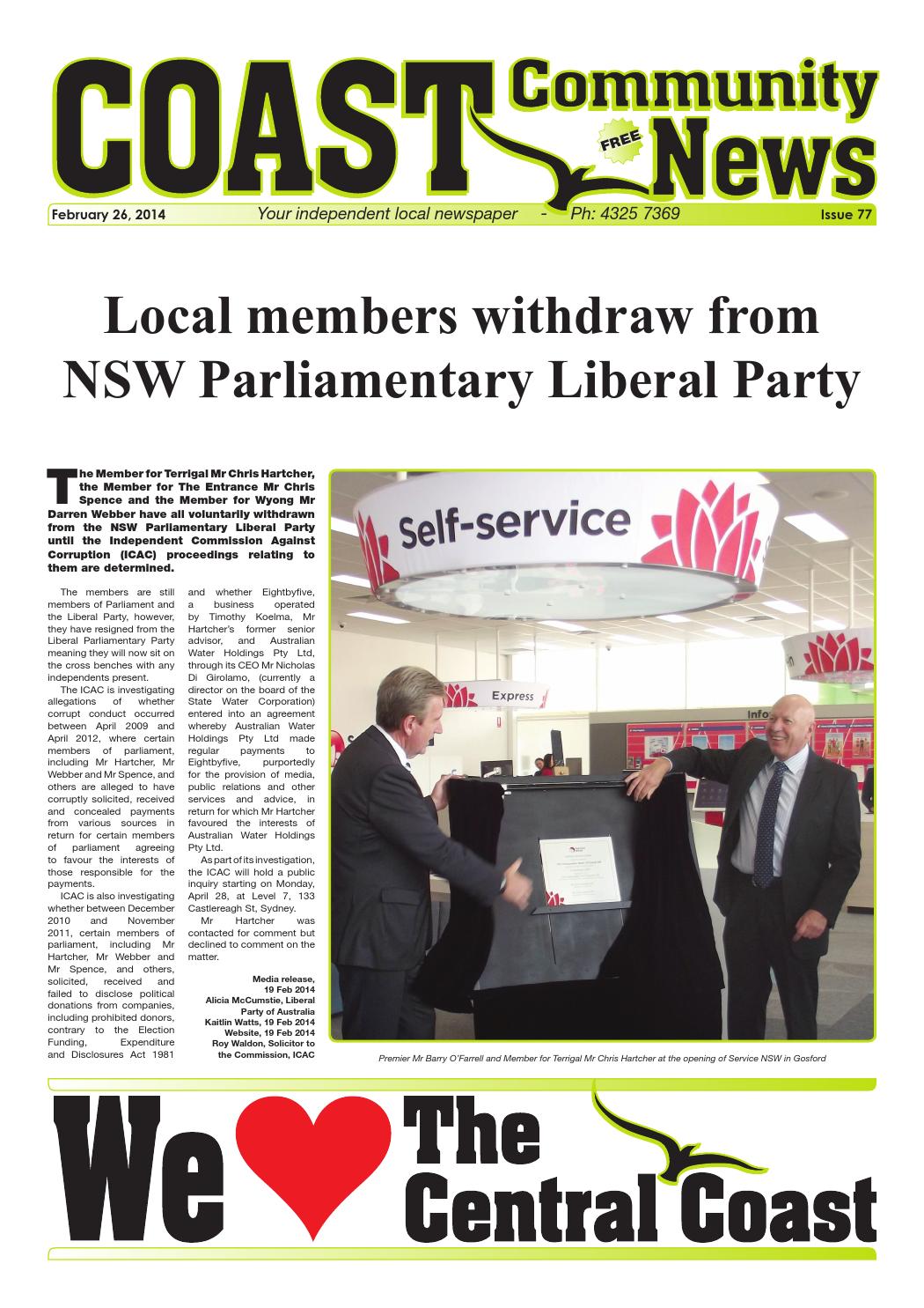 Issue 077 of COAST Community News by Central Coast Newspapers - Issuu