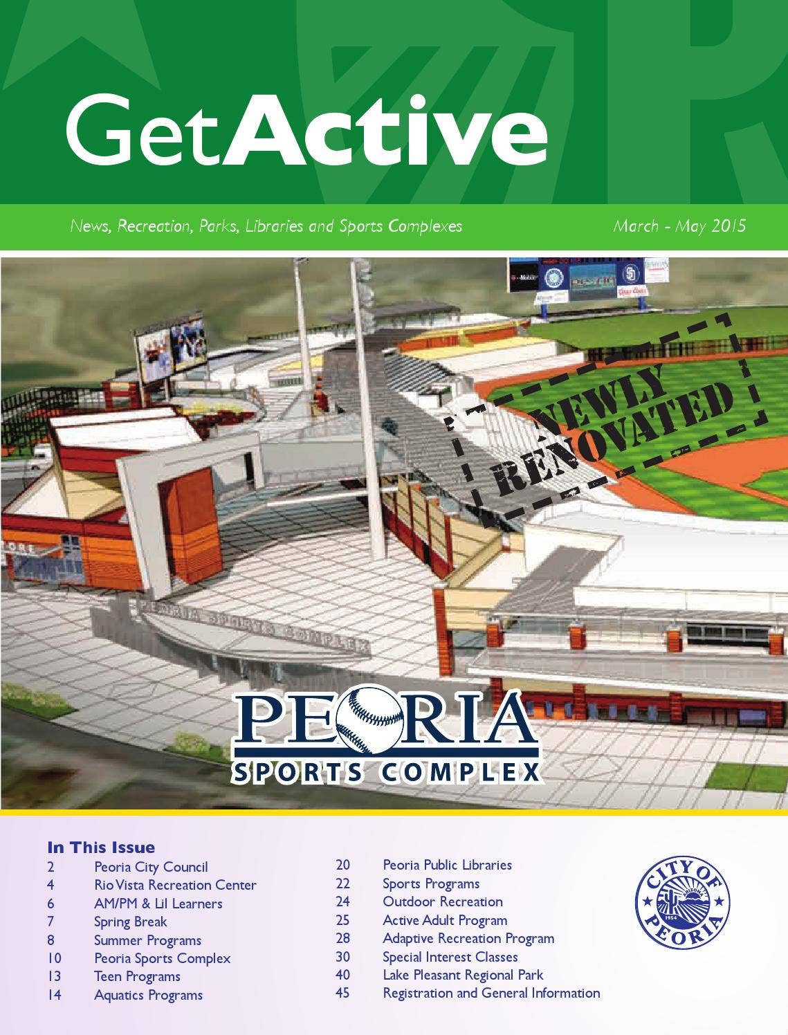 Peoria Get Active Spring 2015 by City of Peoria - Issuu