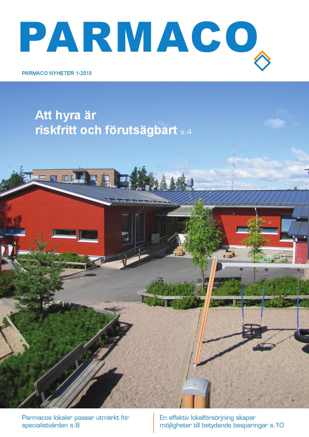 Parmaco nyheter 1 2015 by Parmaco Oy - Issuu