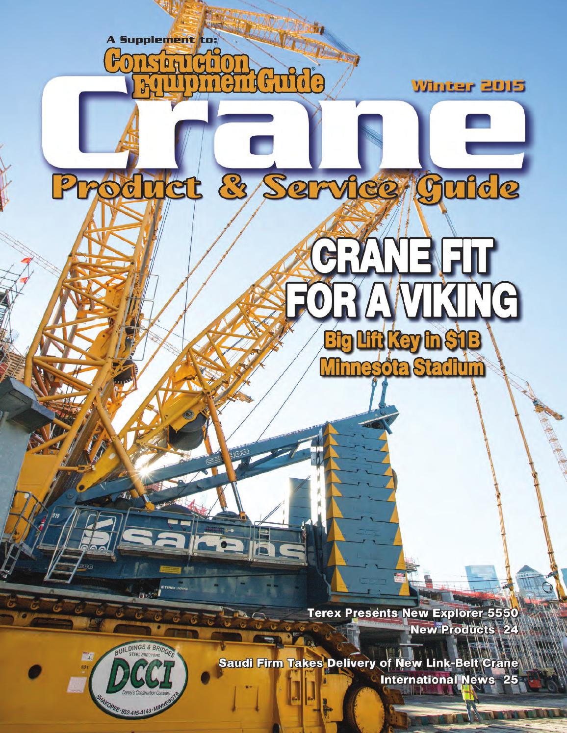 Crane Guide Winter 2015 by Construction Equipment Guide - Issuu