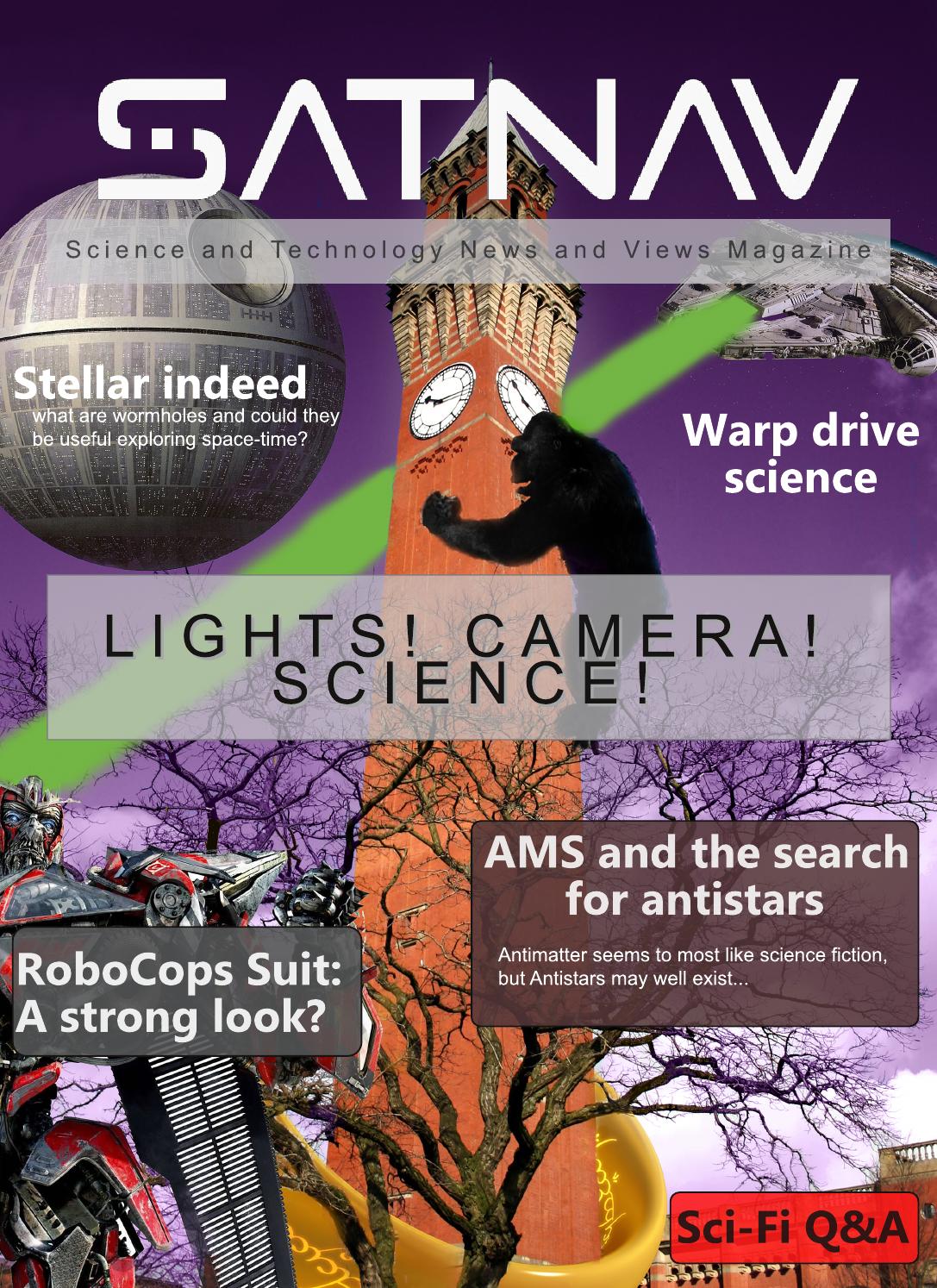 Lights! Camera! Science! by SATNAV - Issuu