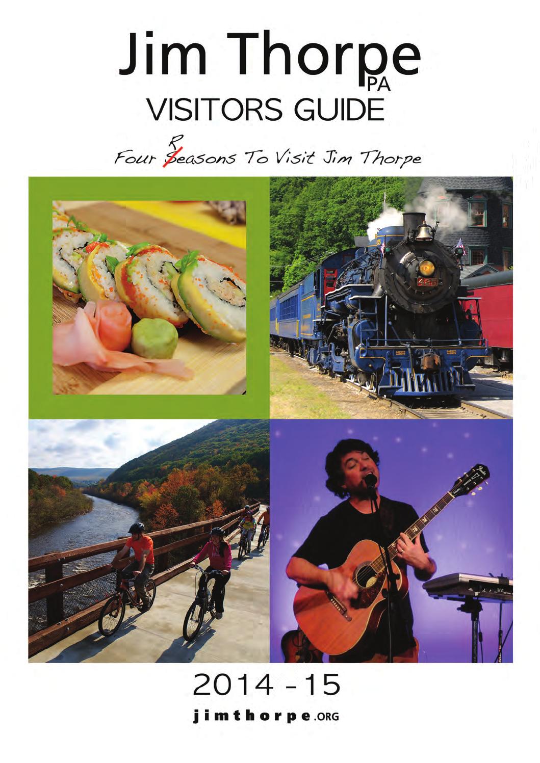 Jim Thorpe Visitors Guide 2015 by Jim Thorpe Chamber of Commerce - Issuu