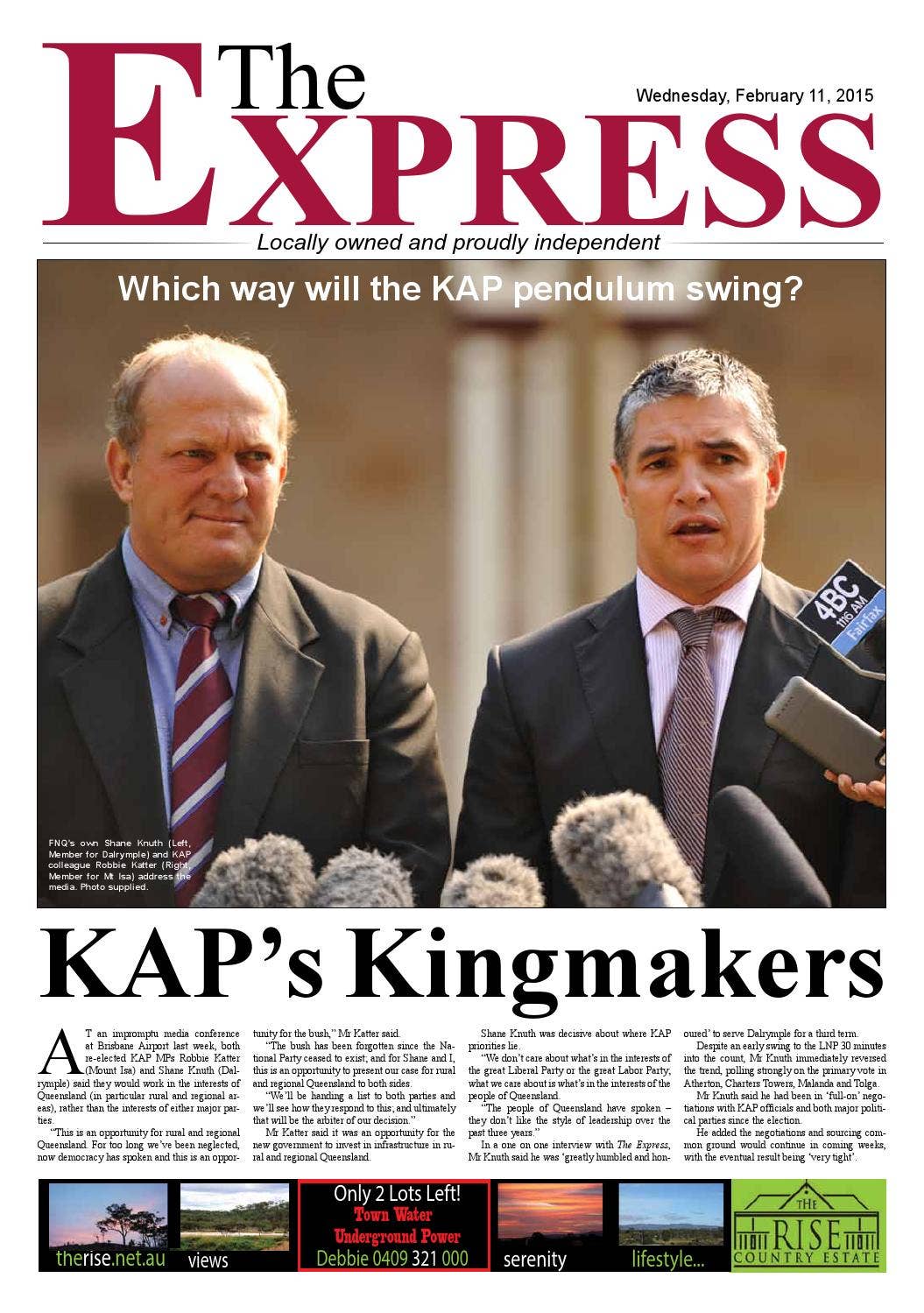 The Express Newspaper 11th February 2015 by Carlo Portella - Issuu