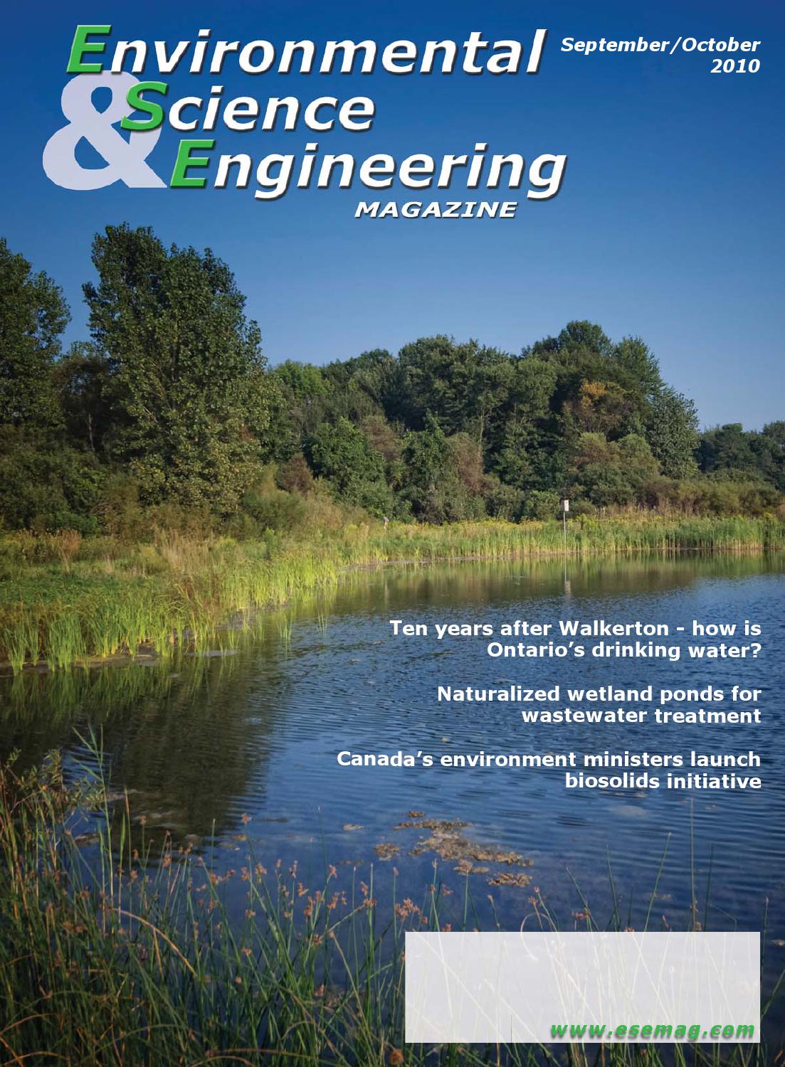 Environmental Science & Engineering Magazine September-October 2010 by ...