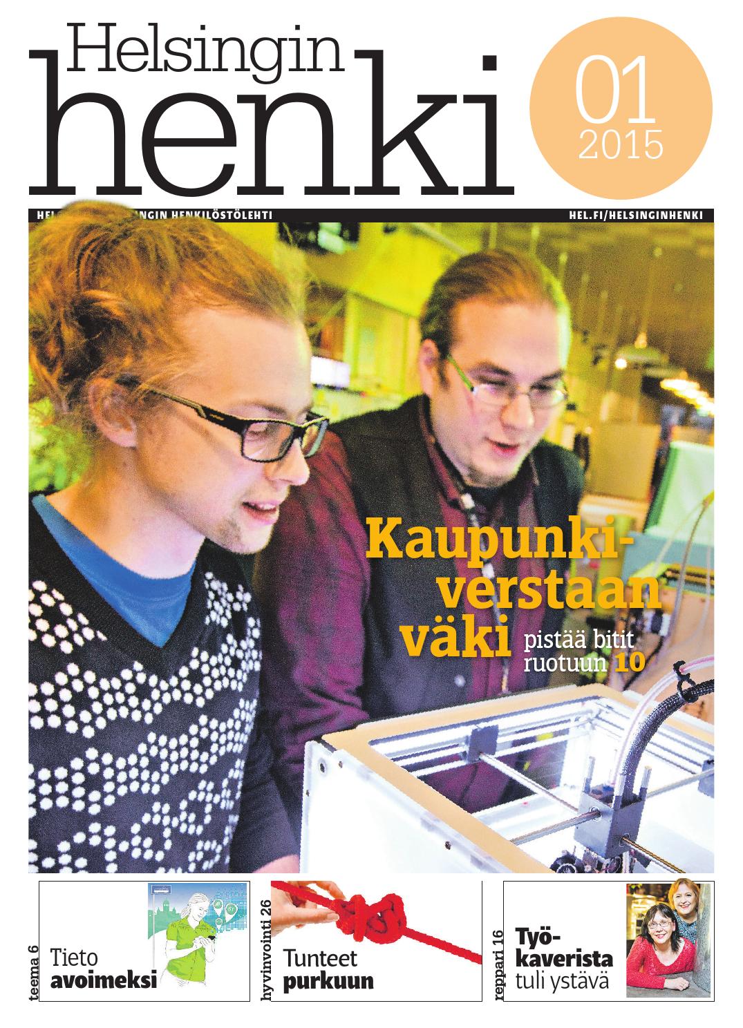 Helsingin henki 1/2015 by Otavamedia Sisältömarkkinointi - Issuu