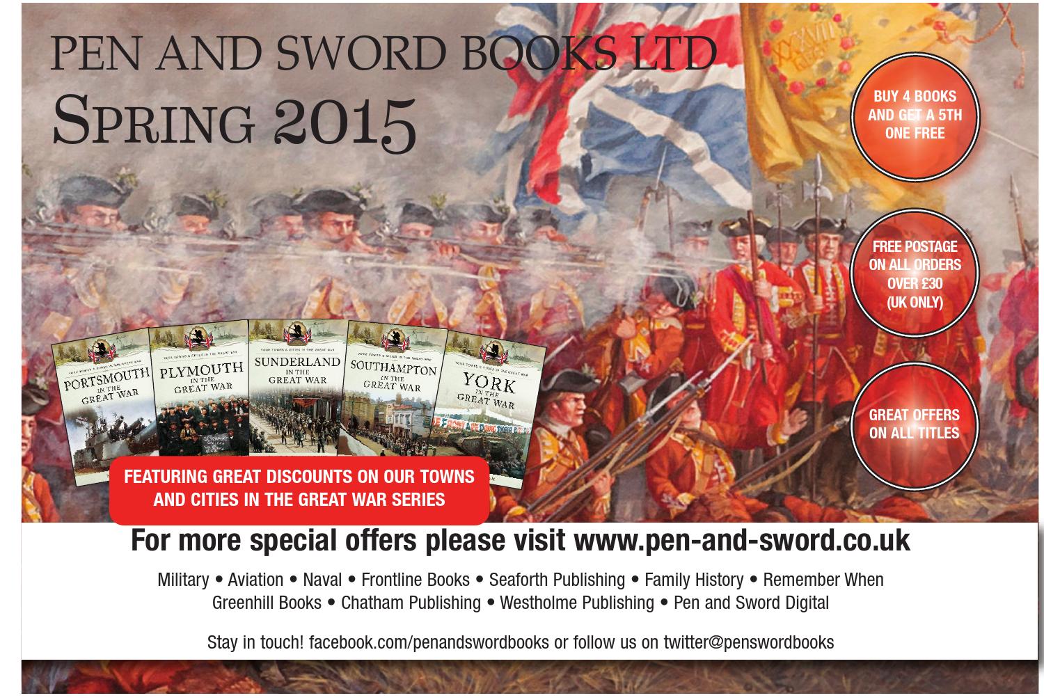 Spring Catalogue 2015 by Pen and Sword Books Ltd - Issuu