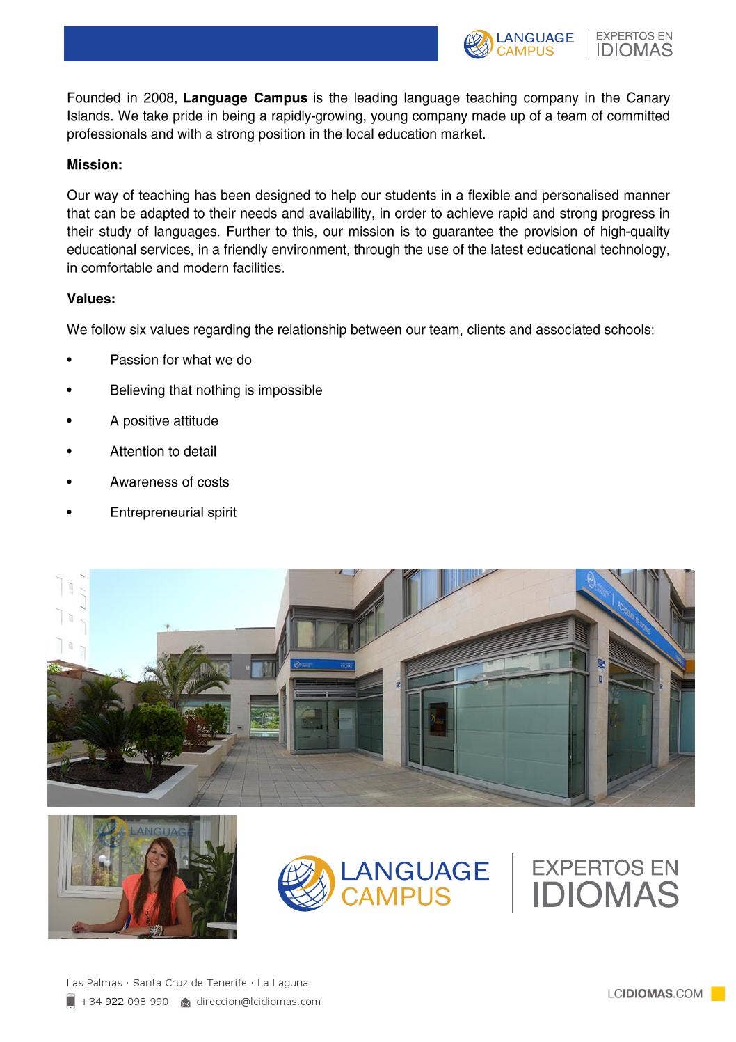LC English Presentation by Language Campus - Issuu