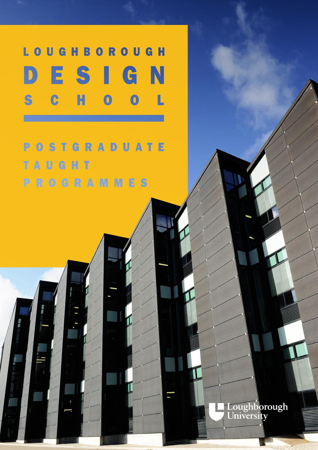 Loughborough Design School by Loughborough University - Issuu