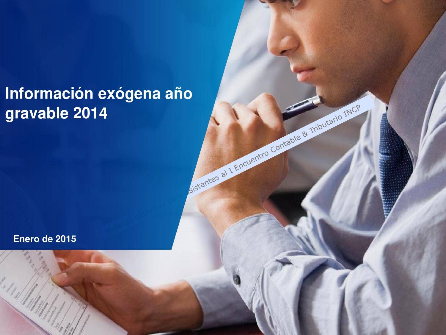 Presentación Ali Alexander Castrillón I Encuentro Contable & Tributario ...