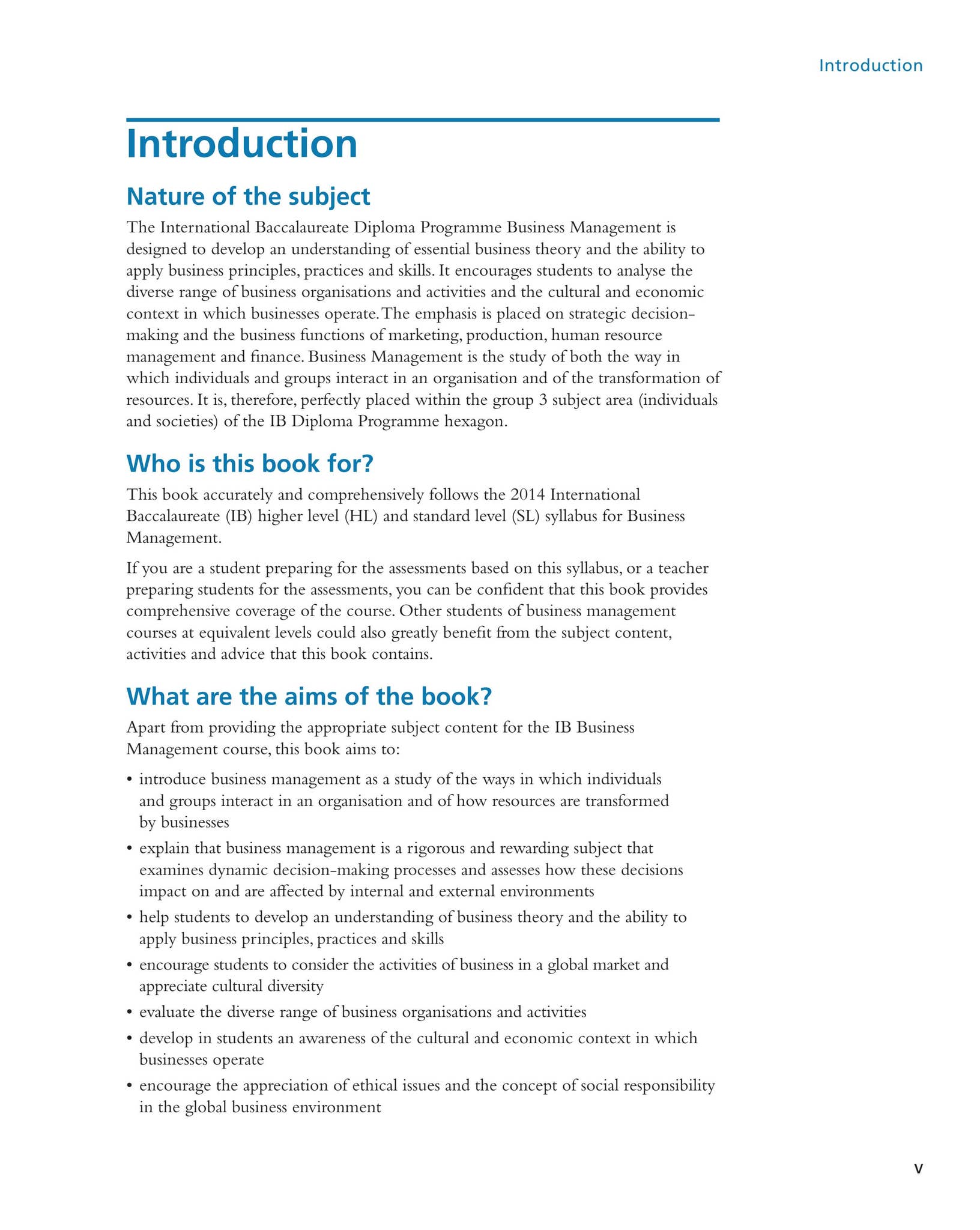 Business Management for the IB Diploma (second edition) by Cambridge ...