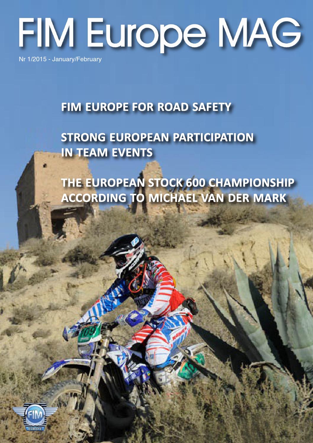 FIM Europe Mag 1 2015 by FIM Europe - Issuu
