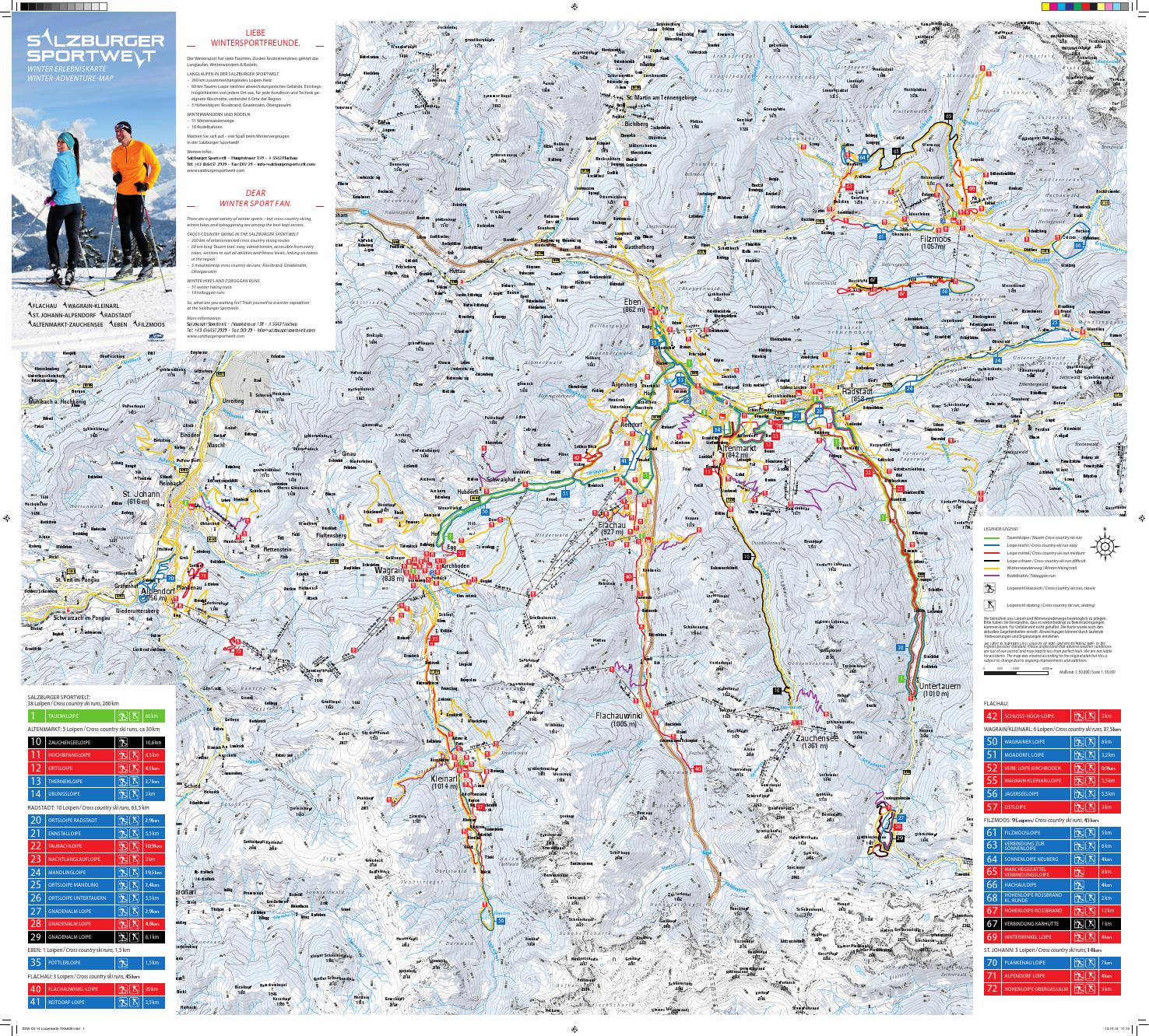 Winter.Erlebnis.Karte by Tourismusverband Altenmarkt-Zauchensee - Issuu