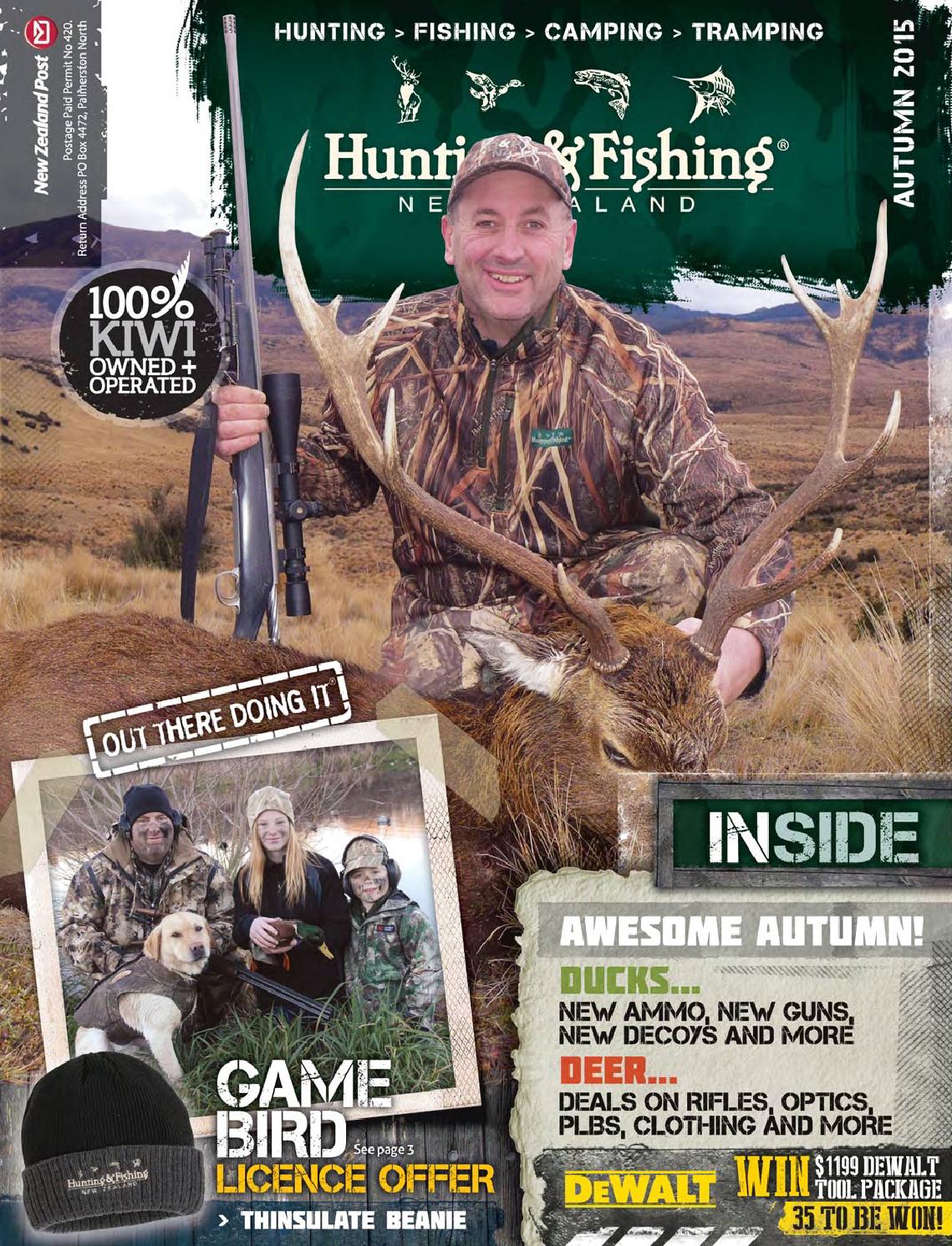 Hunting & Fishing New Zealand Autumn Catalogue 2015 by Hunting ...