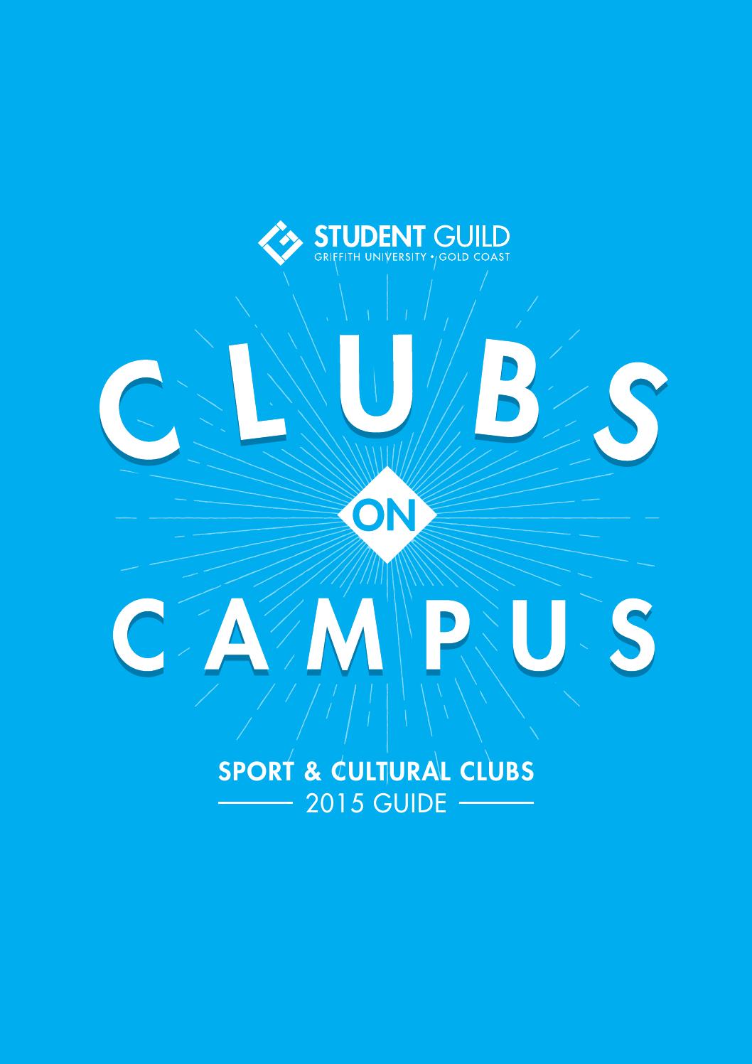 2015 Sport & Cultural Clubs Guide by Student Guild - Issuu