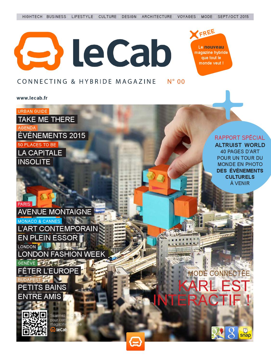 Lecab magazine complet by philippe halaburda - Issuu