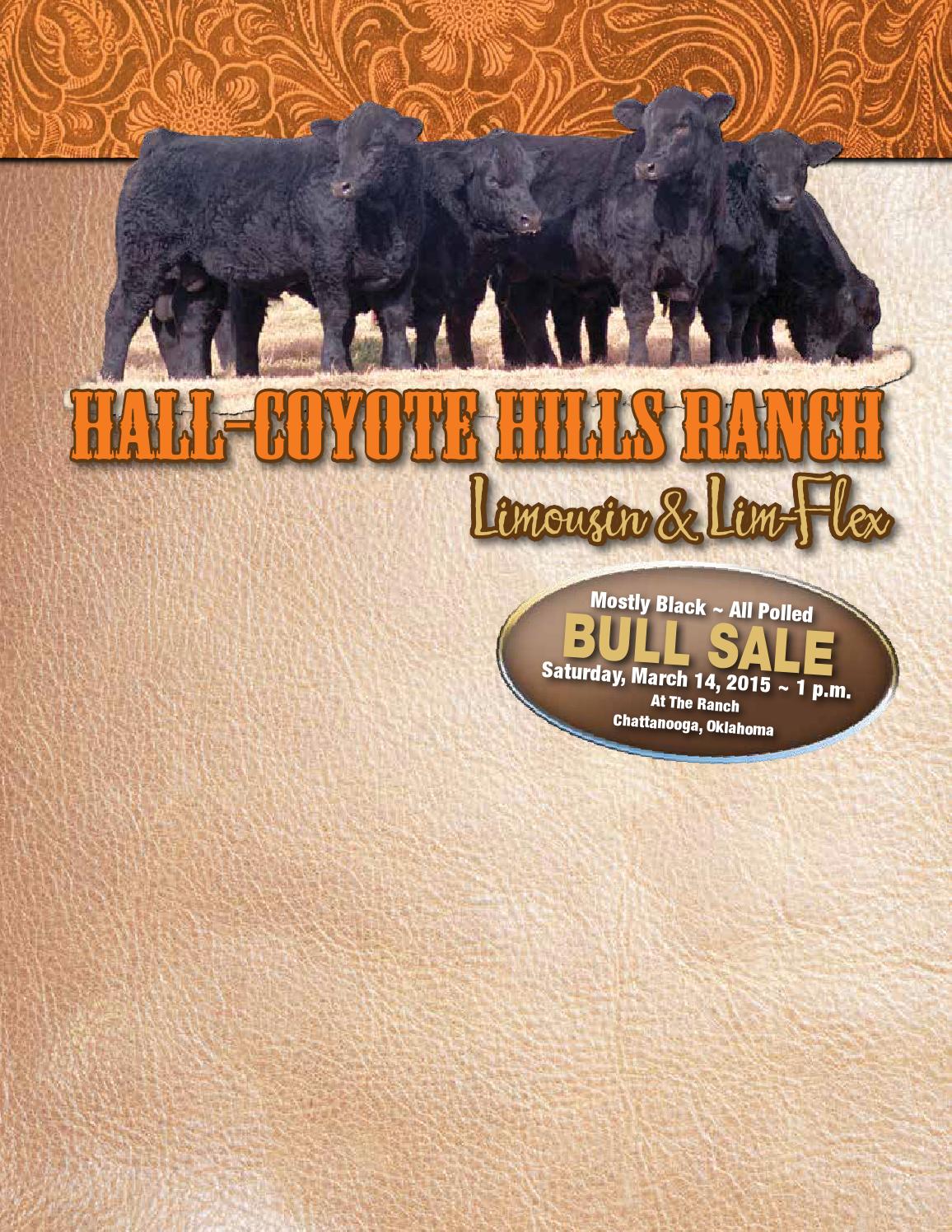 Hall CHR Bull Sale Catalog 2015 by EDJE - Issuu