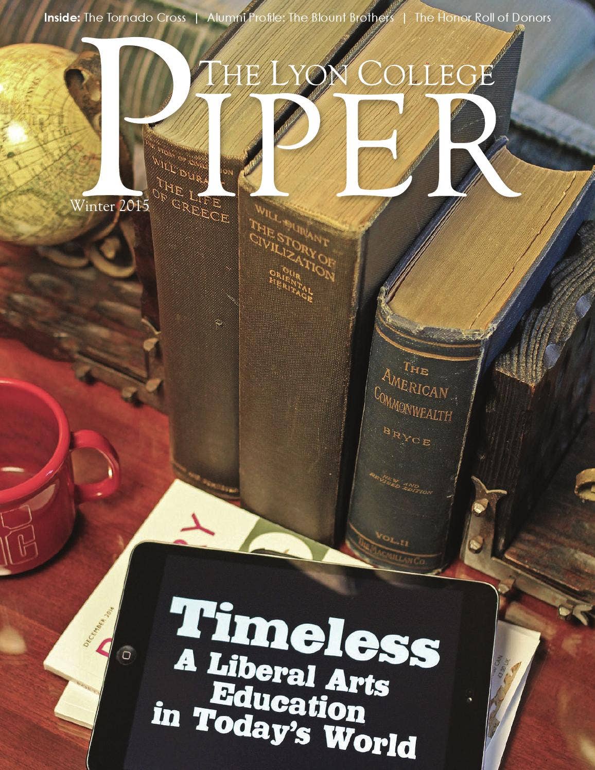 Lyon College Piper Winter 2015 by Lyon College - Issuu