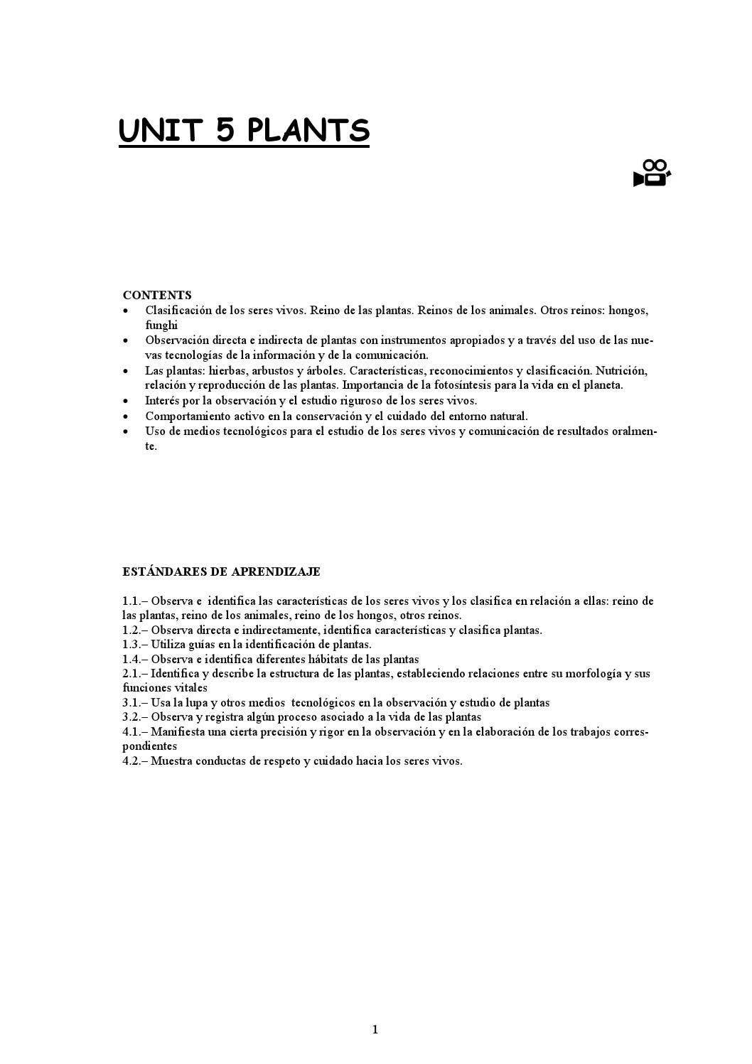 Unit 5 plants by Cary - Issuu