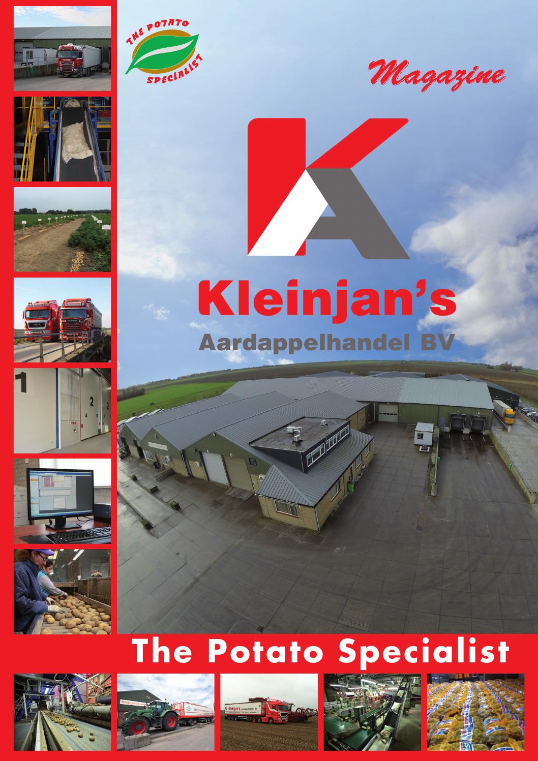 Magazine Kleinjan's Aardappelhandel by Connect Communications BV - Issuu
