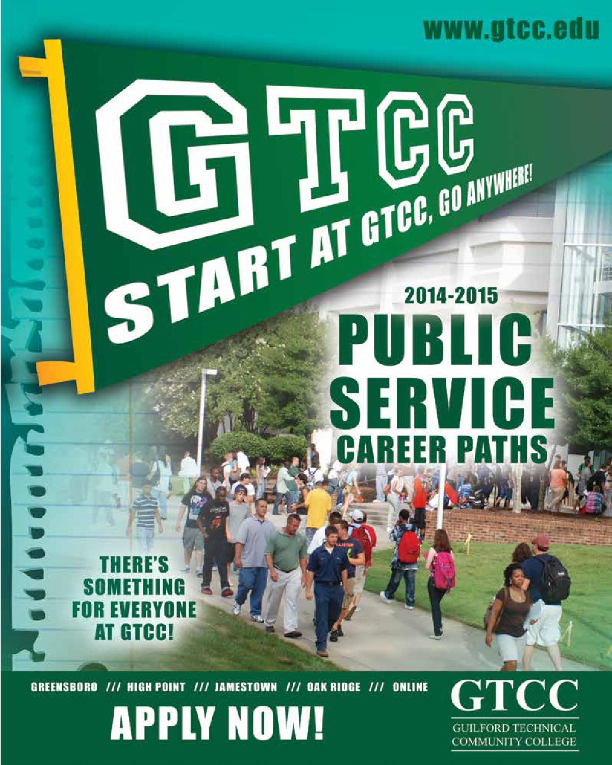 GTCC Public Service Career Paths by Guilford Technical Community ...