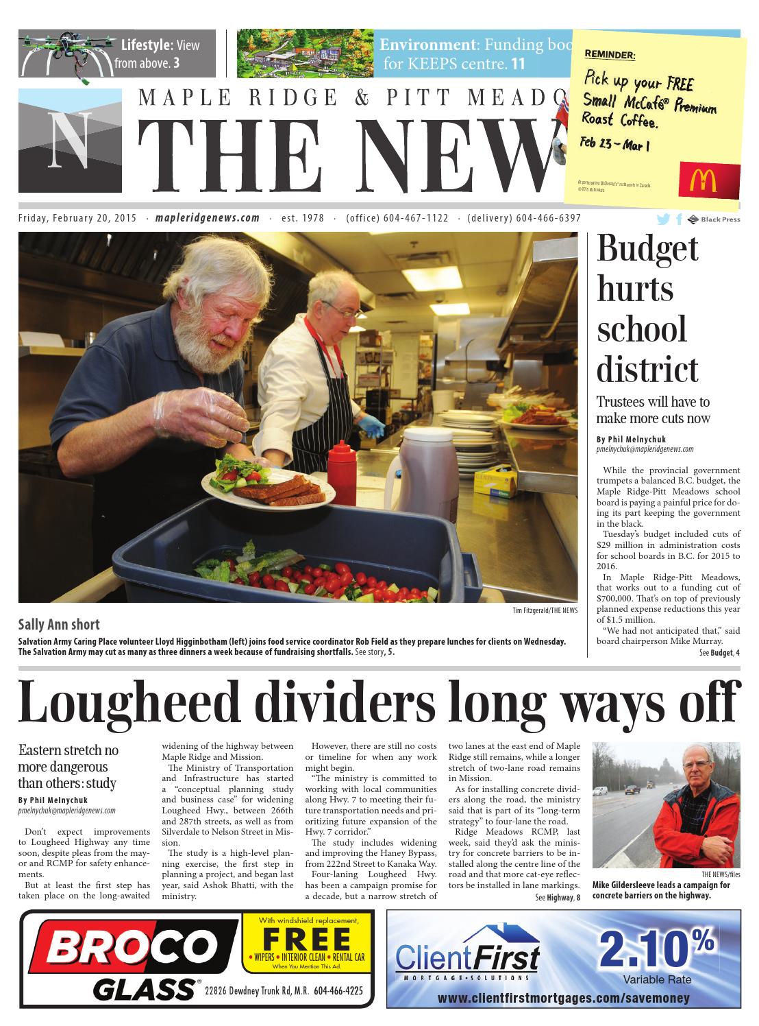 Maple Ridge News, February 20, 2015 by Black Press Media Group - Issuu