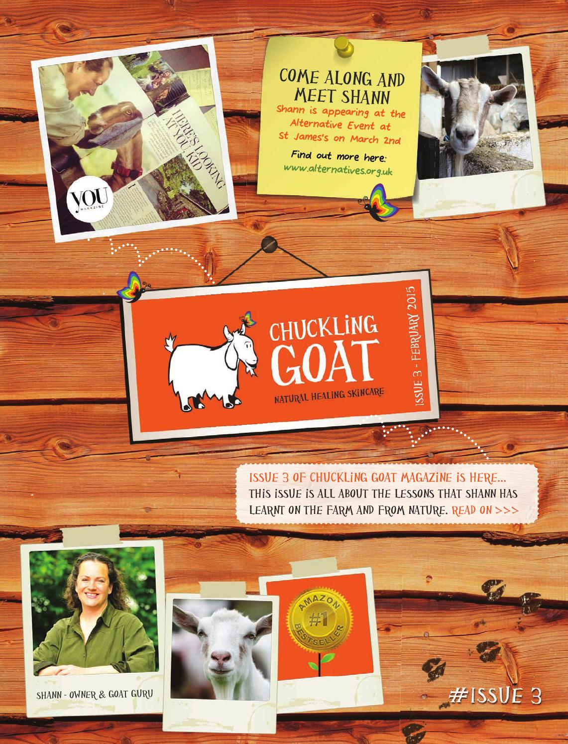 Chuckling Goat E-magazine #3 by Thrive Health & Nutrition Magazine - Issuu