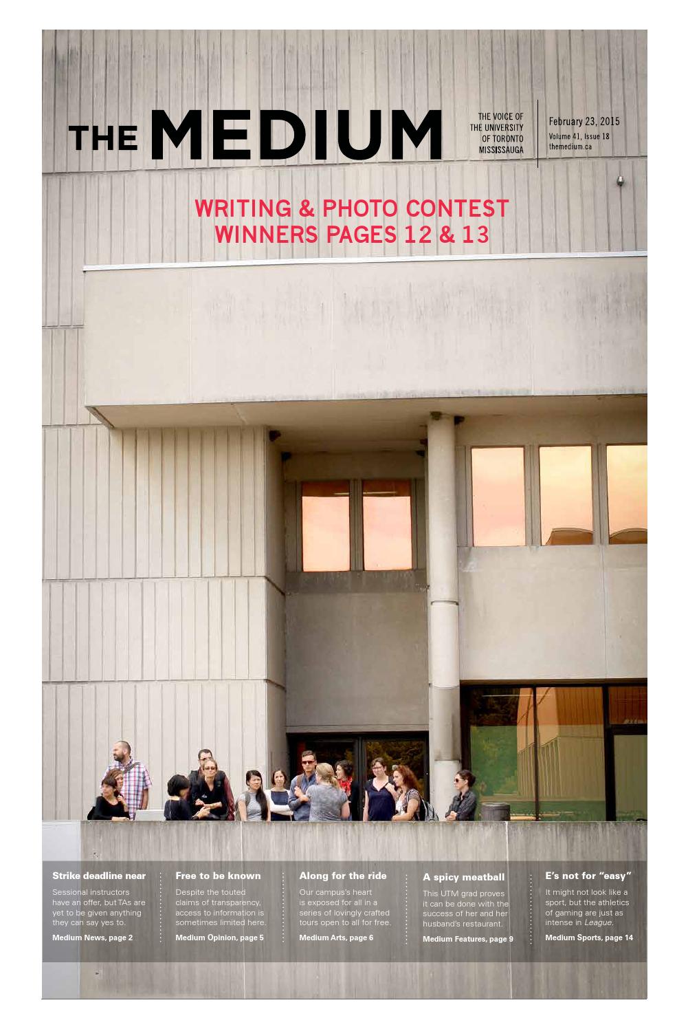 Vol 41 issue 18 by The Medium - Issuu