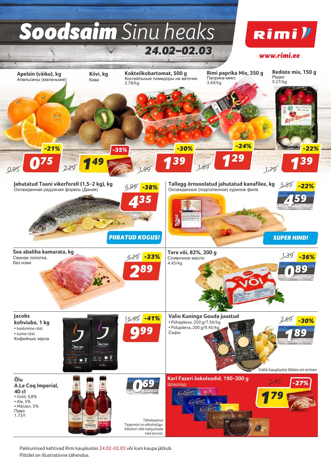 Soodsaim Sinu Heaks! 24.02-02.03 by Rimi - Issuu